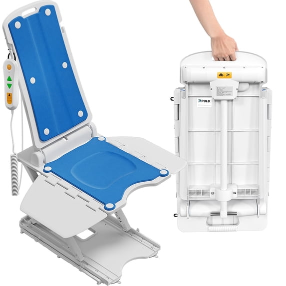 Electric Chair Lift for Elderly Fall Recovery, 308 LB Capacity, IPX8 ...