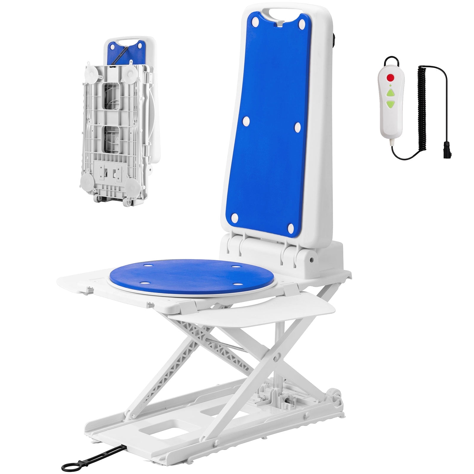Electric Chair Lift for Senior,Remote Control Floor Lift with Padded ...