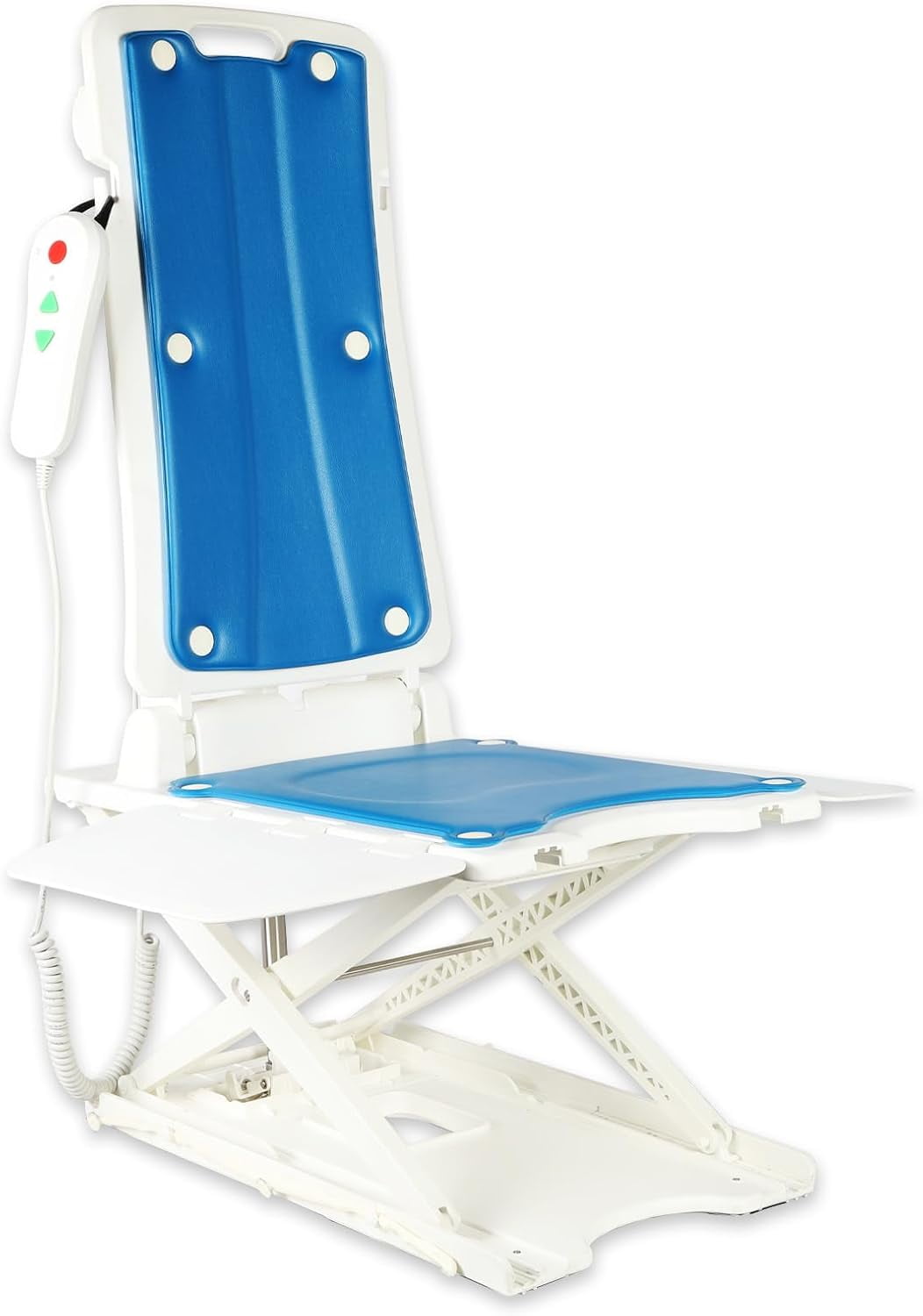 Electric Chair Lift for Senior, Remote Control Floor Lift with Padded ...
