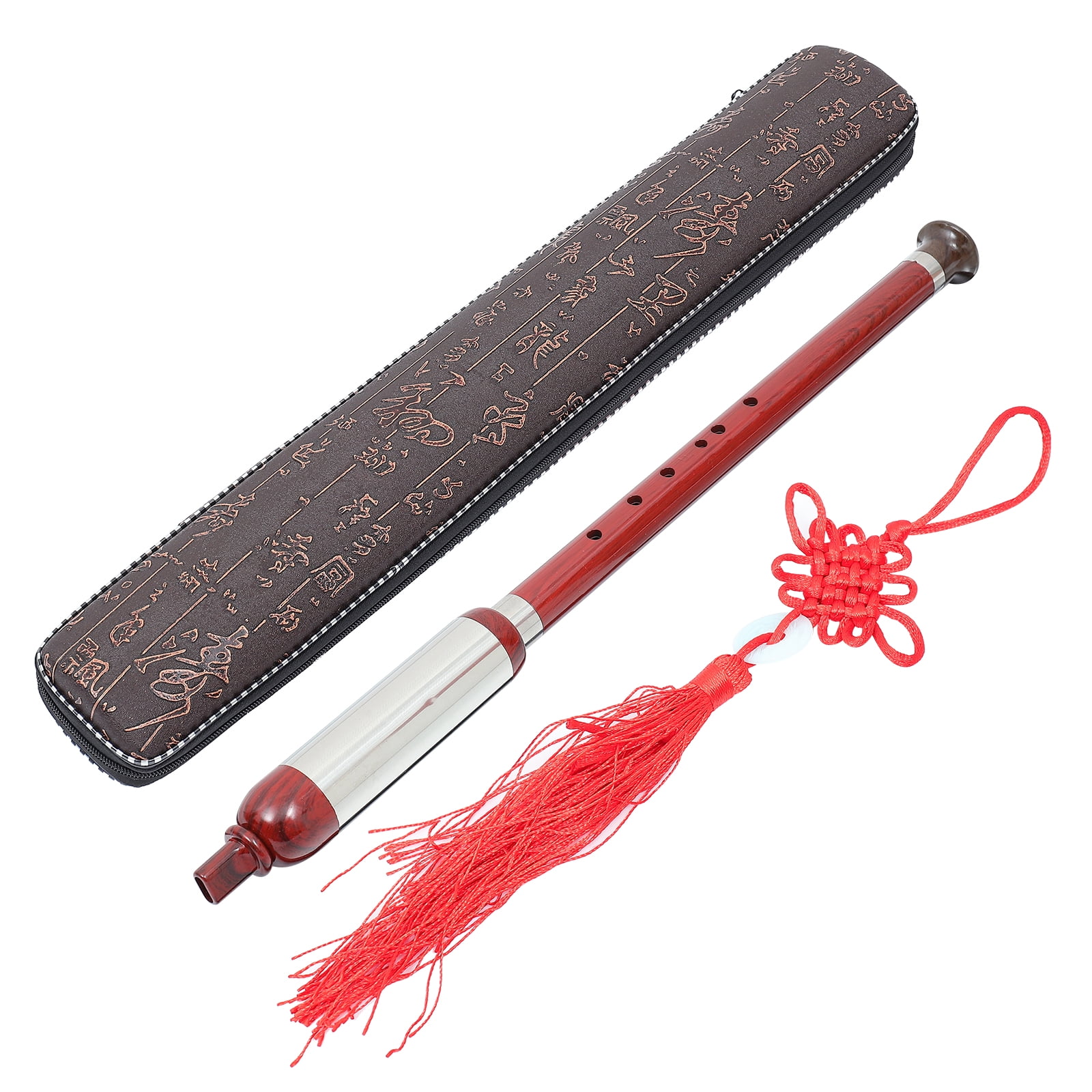 Worgeous Resin Bawu Flute Portable Wind Instrument for Playing Assorted ...
