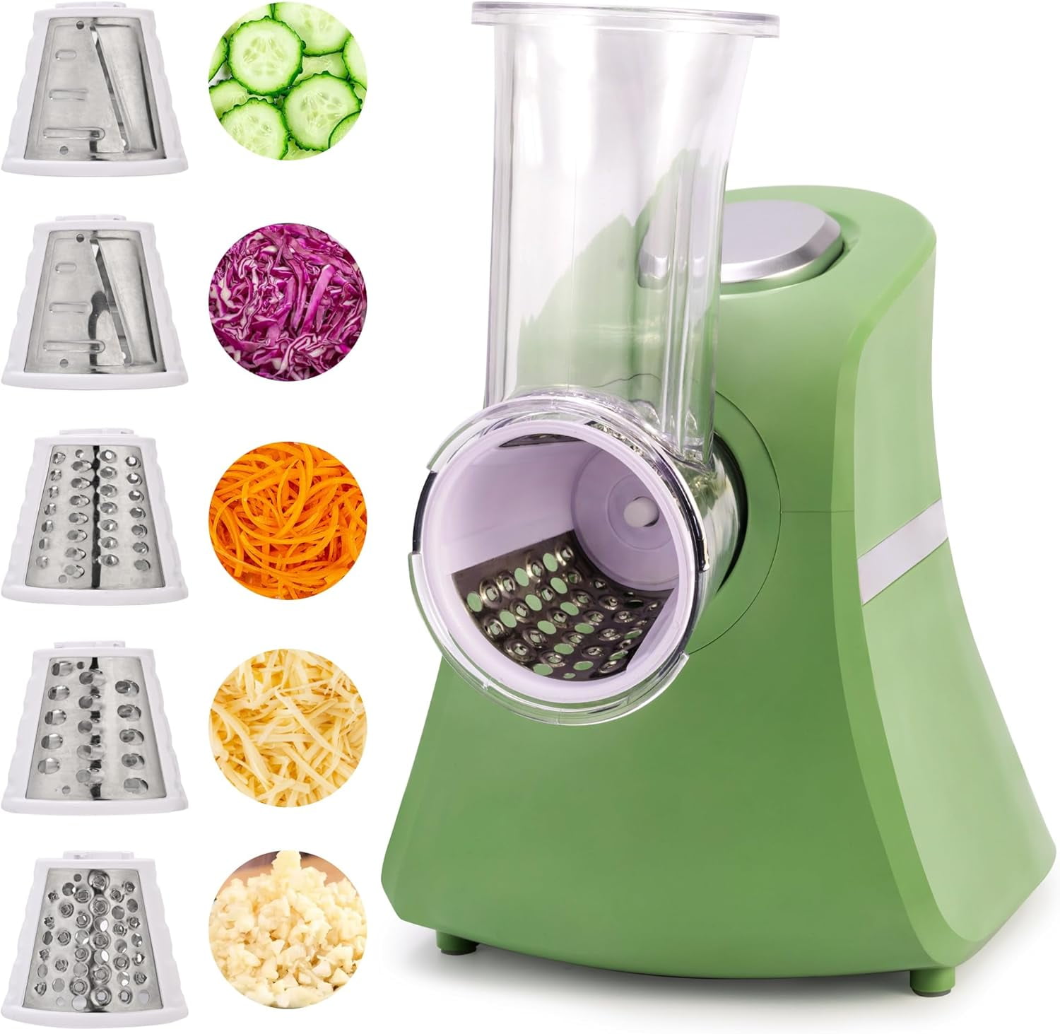 Electric Cheese Grater - Electric Slicer Shredder for Carrots ...