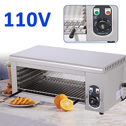 Electric Cheese Melter 1500W Salamander Broiler Restaurant Kitchen ...