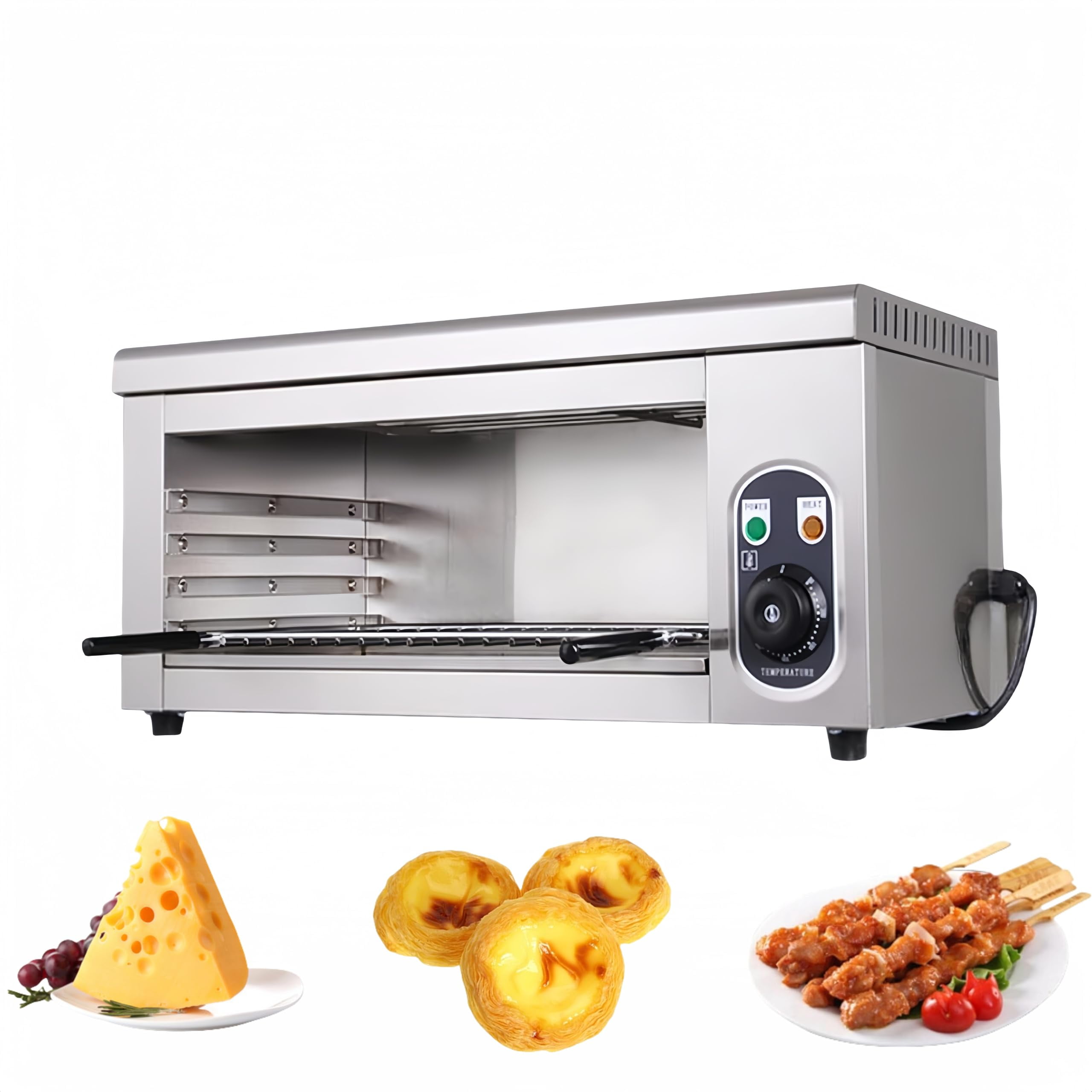 Electric Cheese Melter 2000W Cheesemelter Grill, 120-570°F Commercial ...
