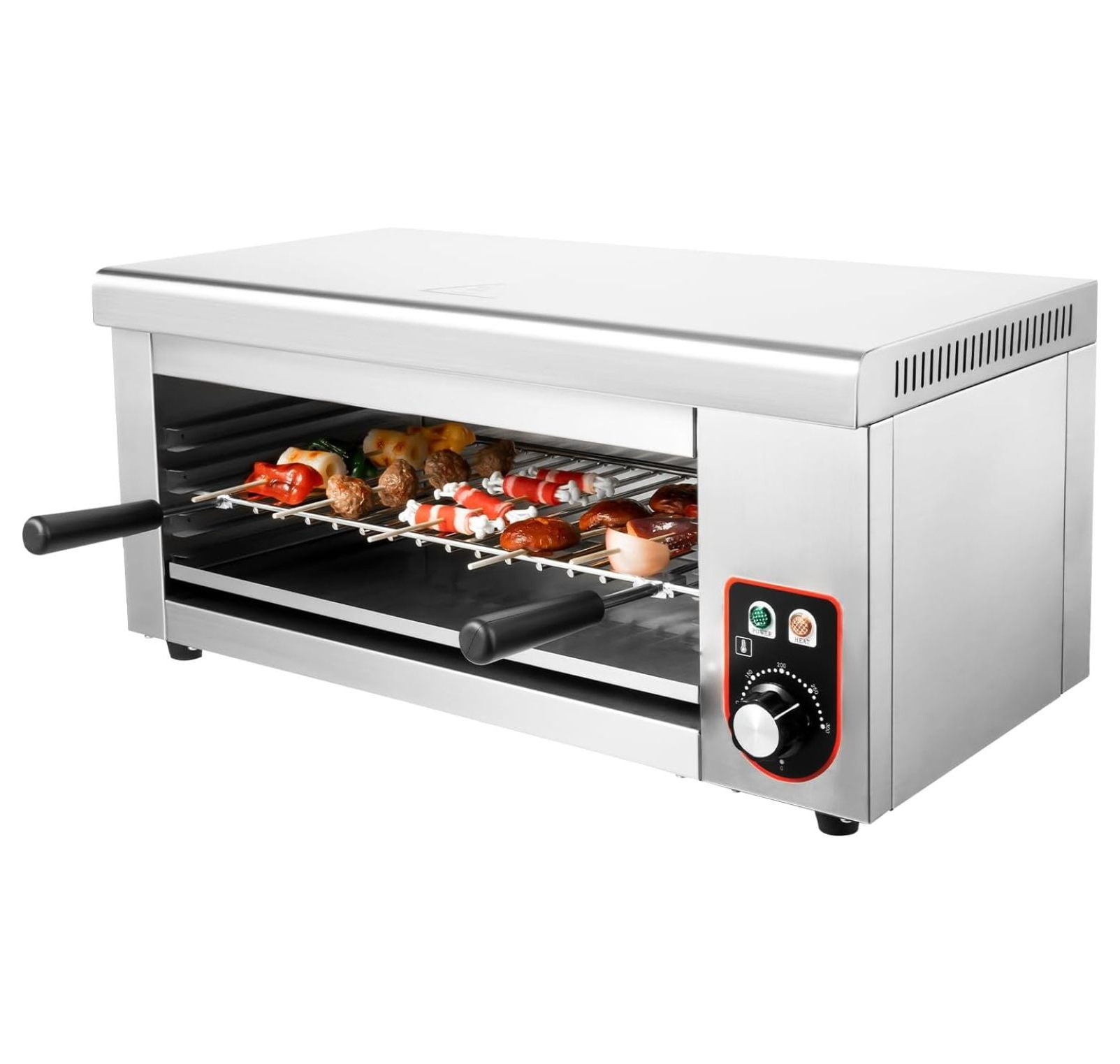 Electric Cheese Melter Cheesemelter Grill 1500W Countertop Broiler 120 ...