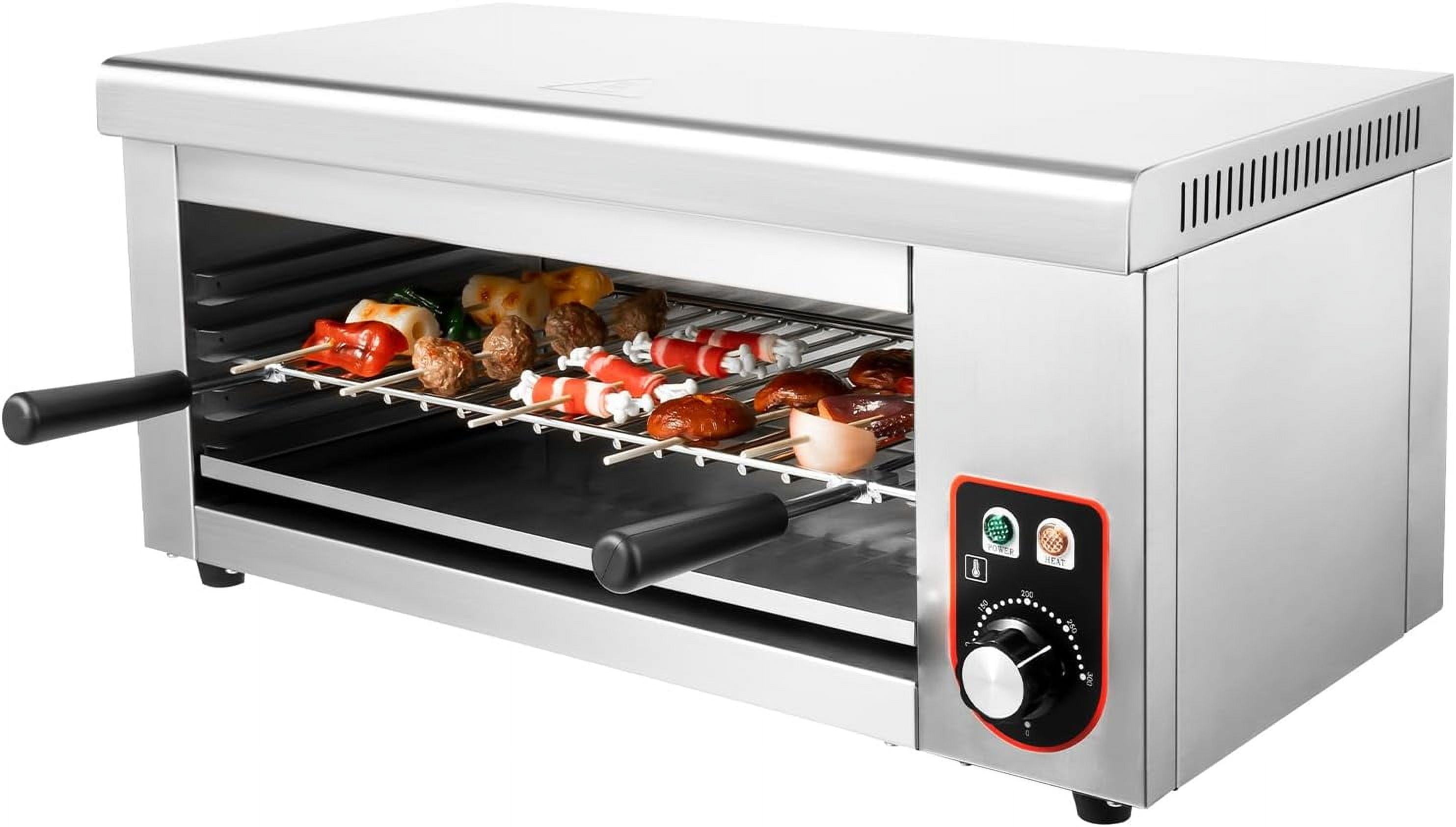 Electric Cheese Melter Cheesemelter Grill 2000W Countertop Salamander ...