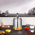 Electric Cheese Warmer, 2.4L Hot Fudge Dispenser, Stainless Steel Pump ...