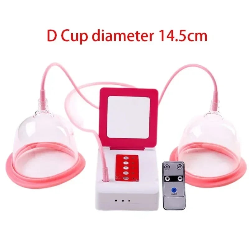 Electric Chest Massage Device Enlargement Vacuum Pump Double Suction