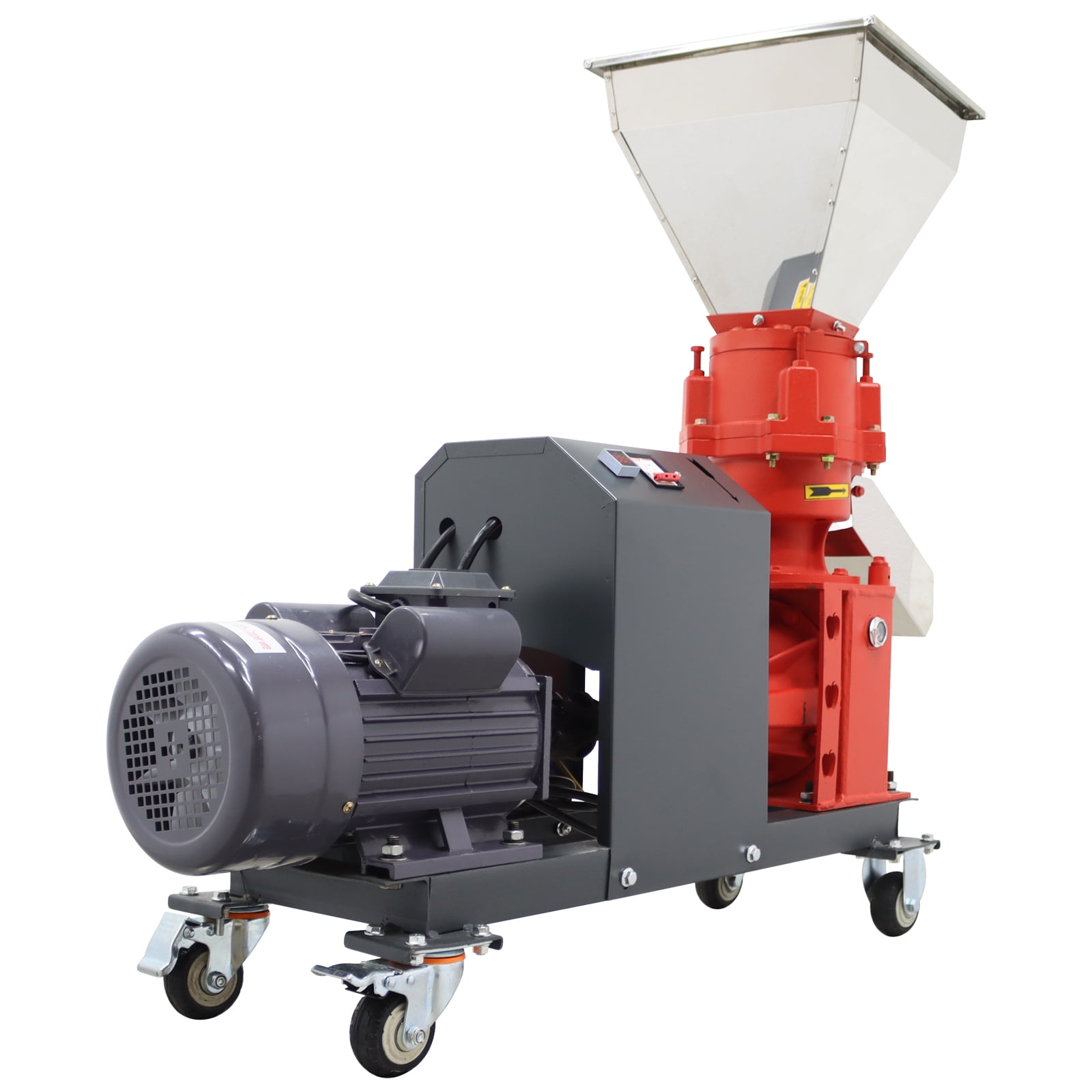 Electric Chicken Feed Pellet Mill Machine 3MM Feed Pellet Pelletizer ...