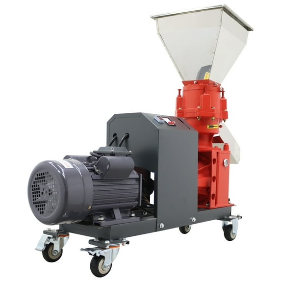 Electric Chicken Feed Pellet Mill Machine 3MM Feed Pellet Pelletizer ...