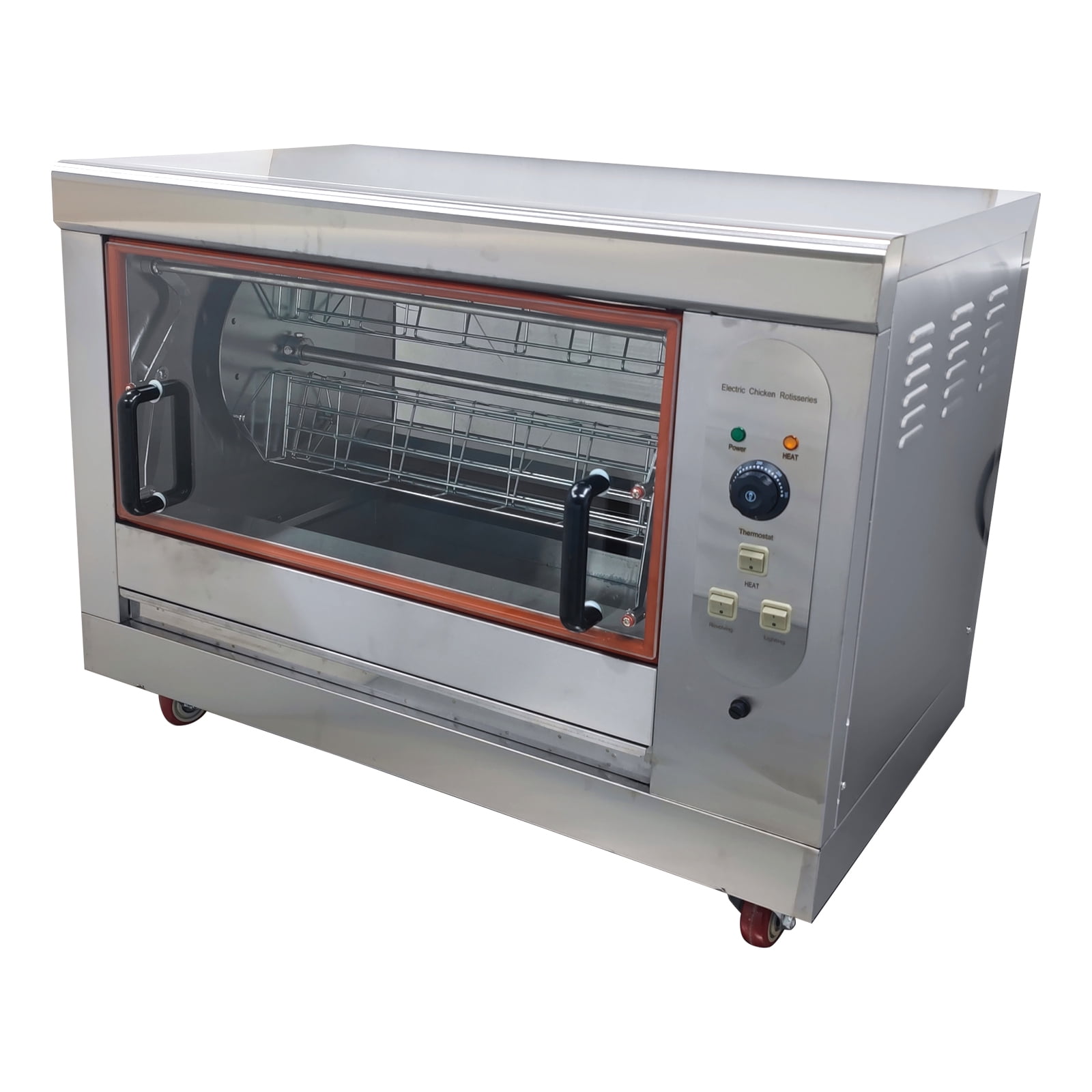 Electric Chicken Rotisserie Gill Oven Machine Desktop Rotary Roaster ...