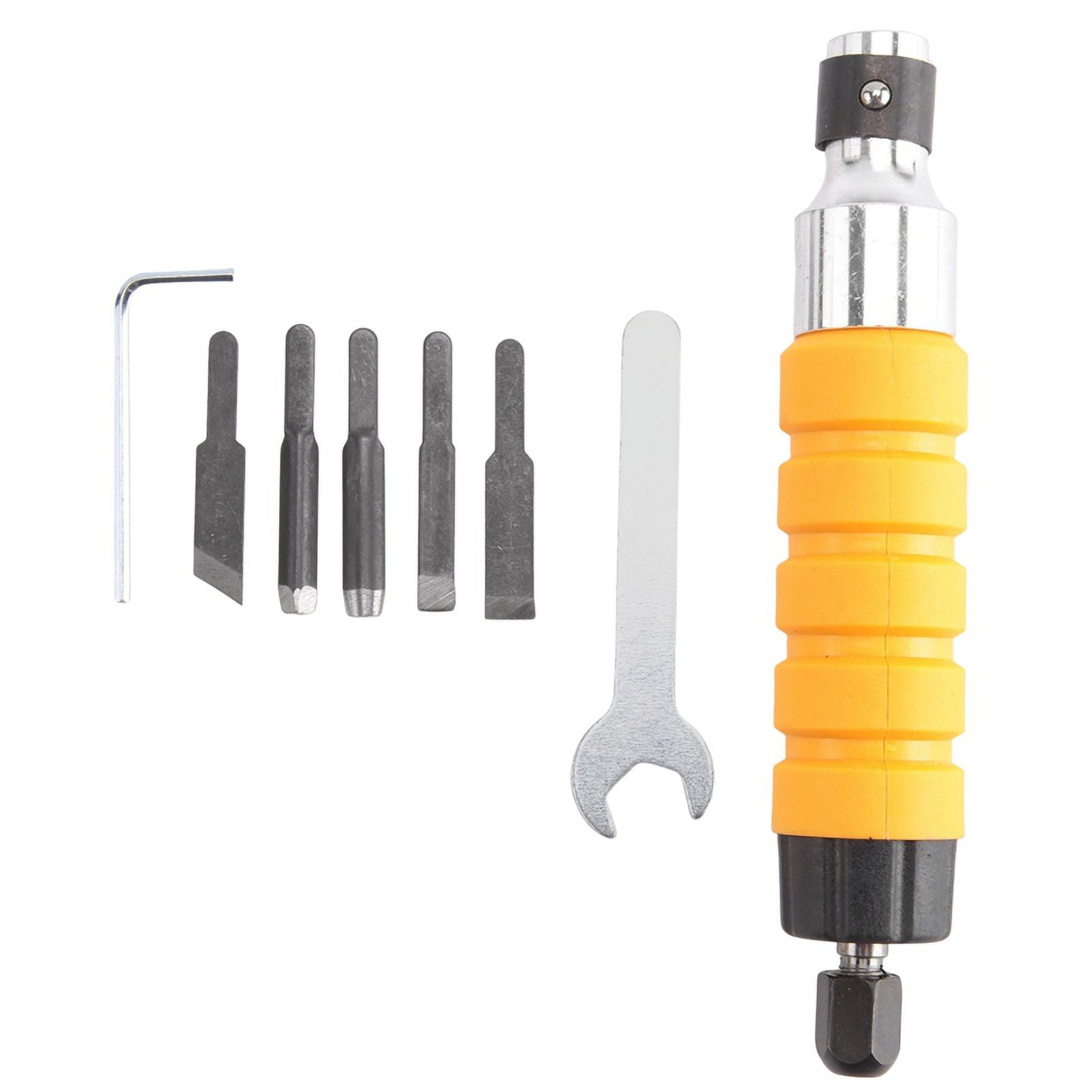 Electric Chisel + 5 Knives + Open Wrench Engraving Tools Engraving ...