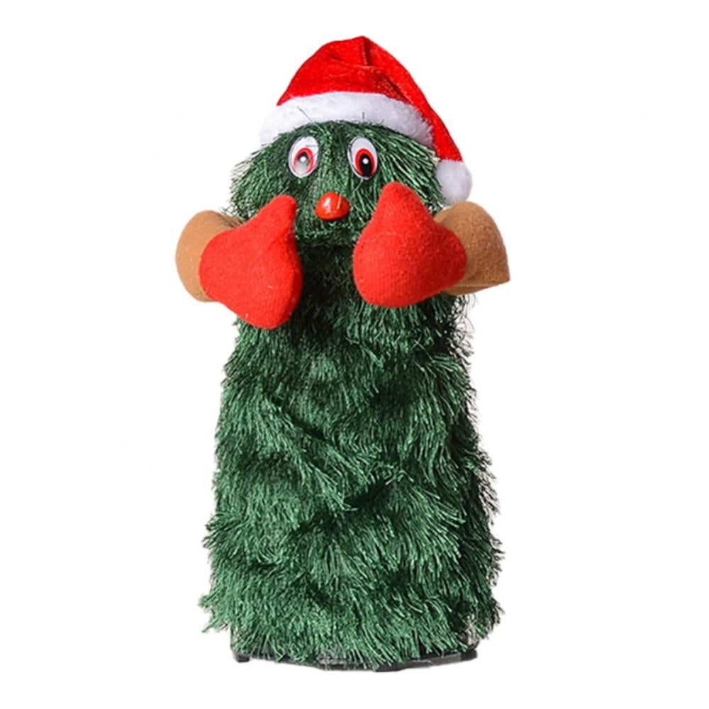 Electric Christmas Tree Singing and Dancing Christmas Plush Toy, Green ...
