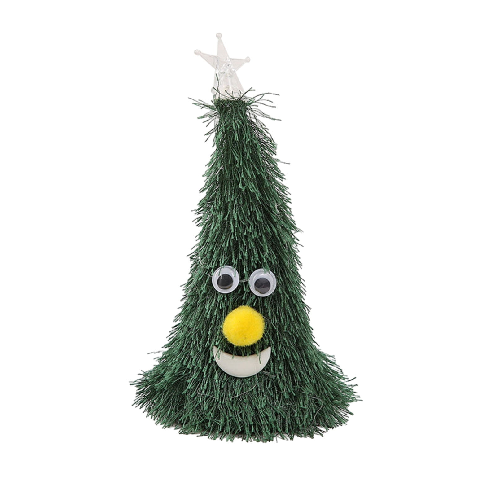 Electric Christmas Tree Swing Santa Hat Battery Powered Festive ...