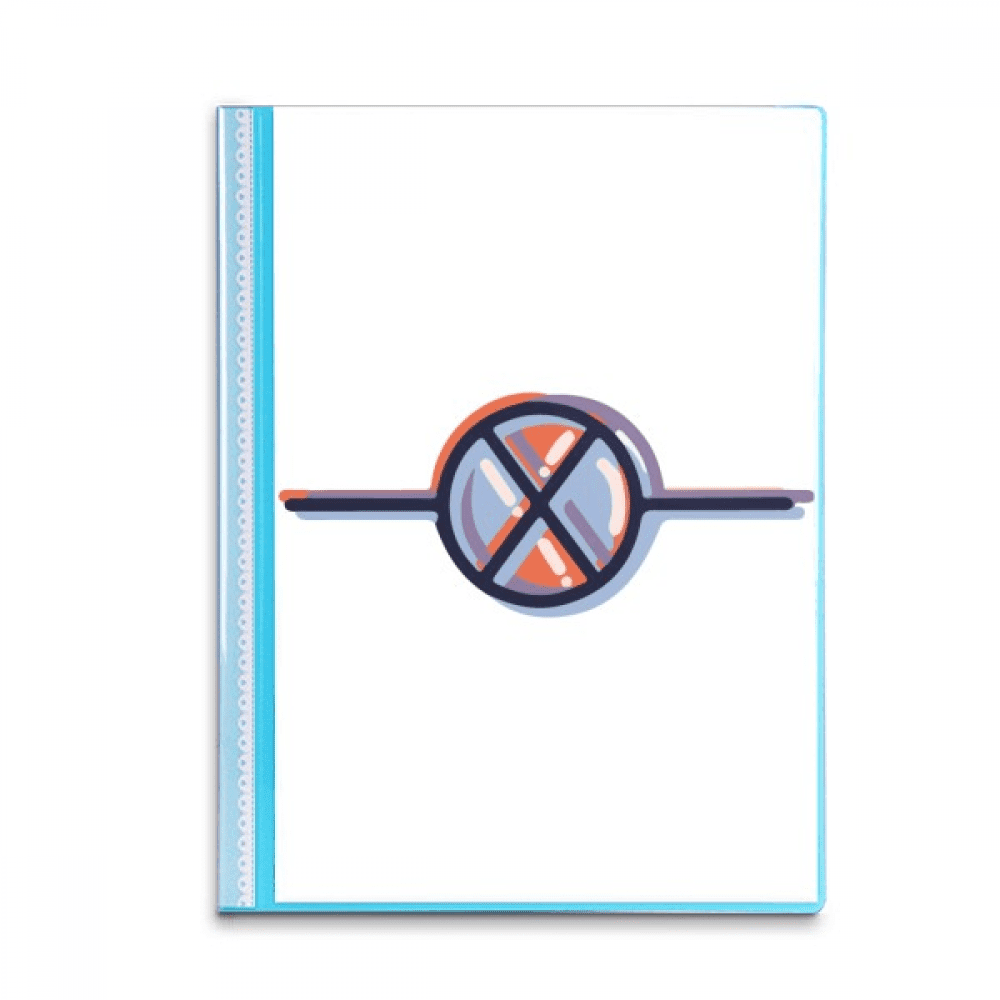 Electric Circuit Diagram Book Sheet Protectors Portfolio Binder Folder ...