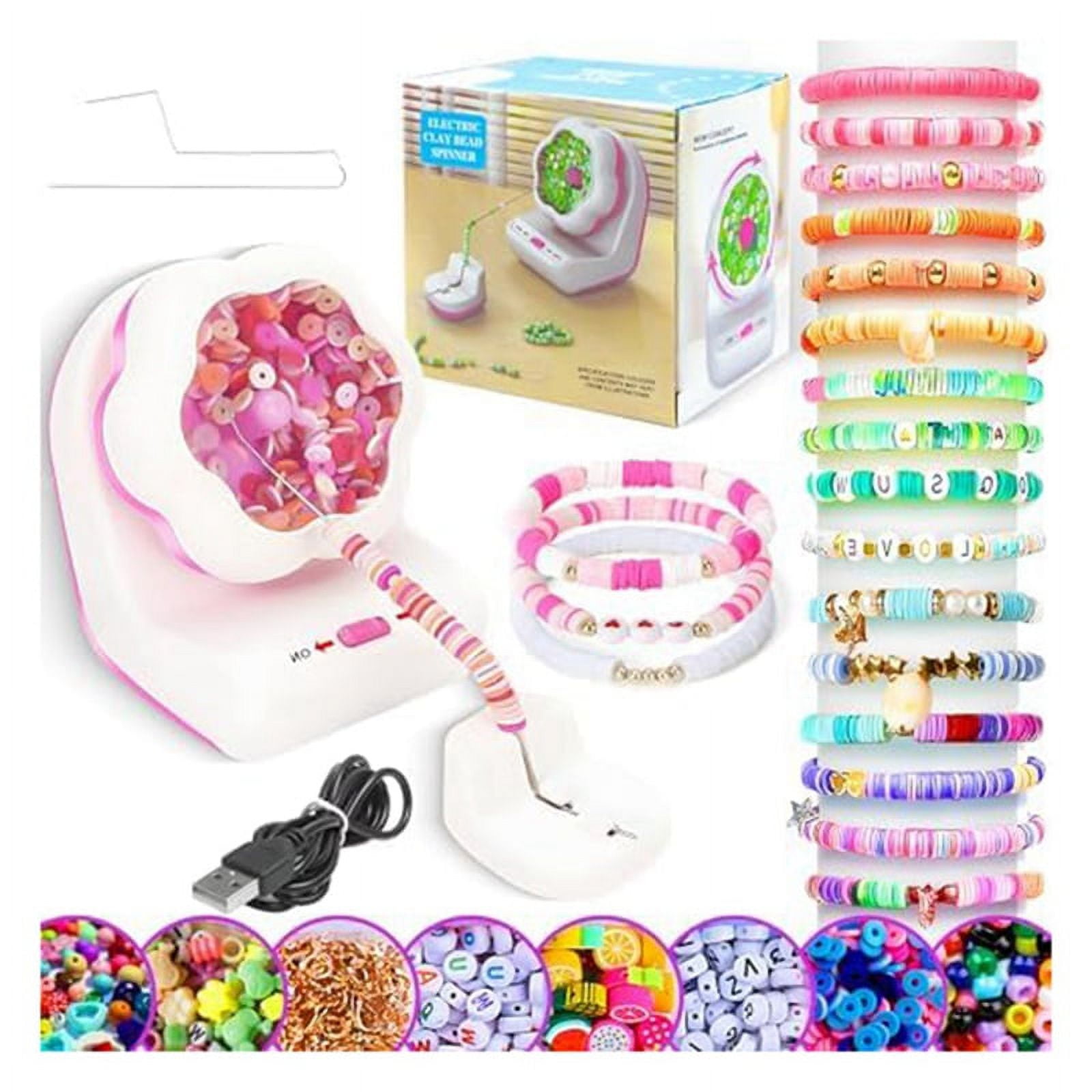 Electric Clay Bead Spinner, Automatic Bead Spinner for Jewelry Making ...