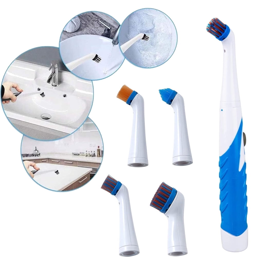 Electric Cleaning Brush, Electric Grout Brush with 4 in 1 Multiple ...