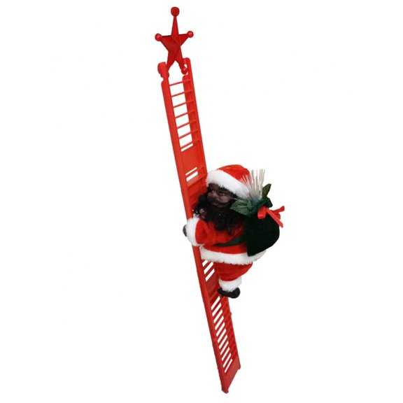 Climbing Elves On Ladder