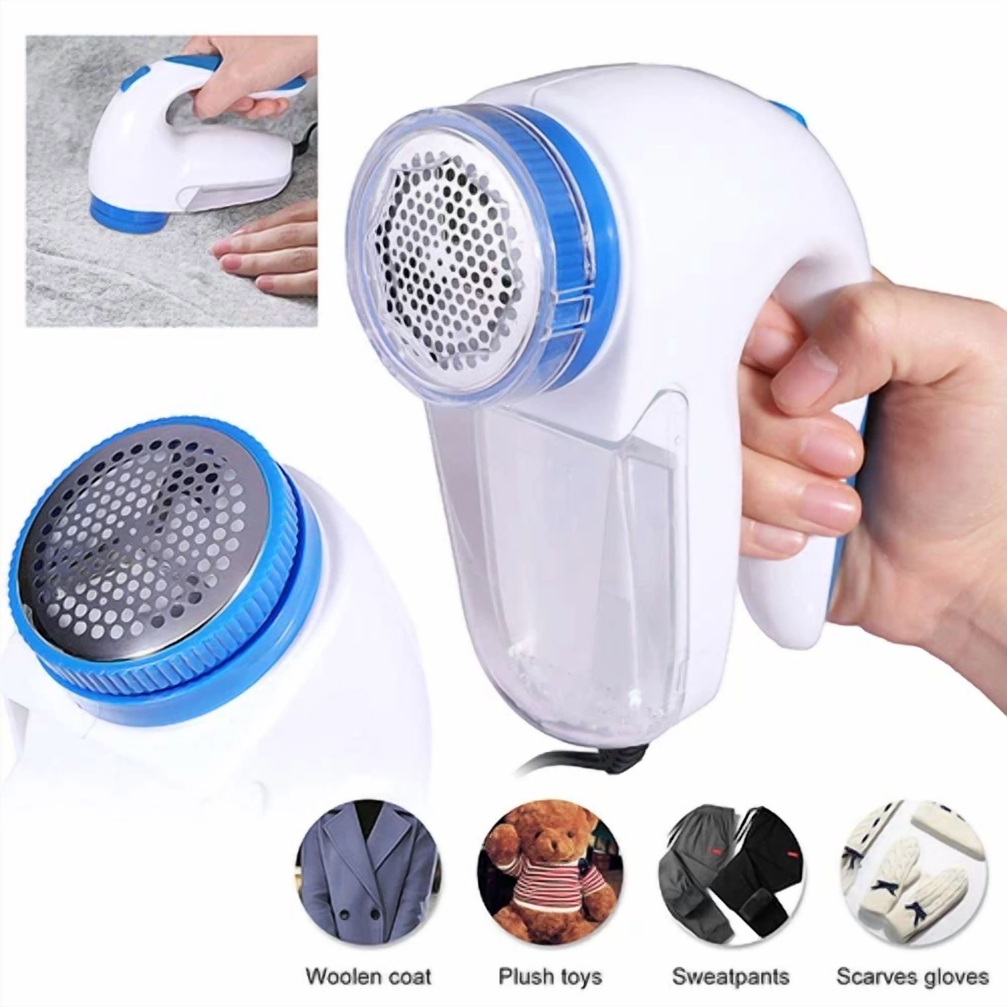 Electric Clothes Lint Pill Fluff Remover Fabrics Sweater Fuzz Shaver ...