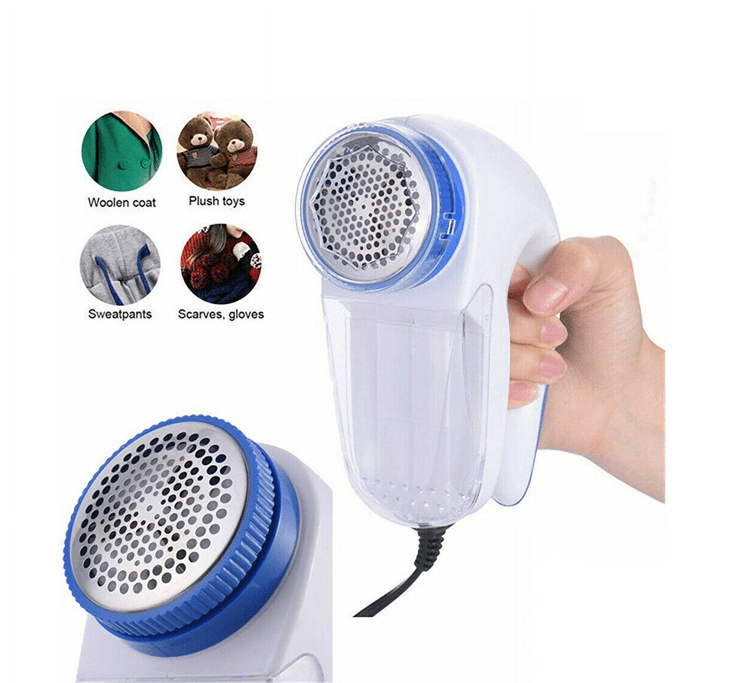 Fabric Lint Shaver - Fuzz Remover, AC 120V Electric Sweater Shaver ...