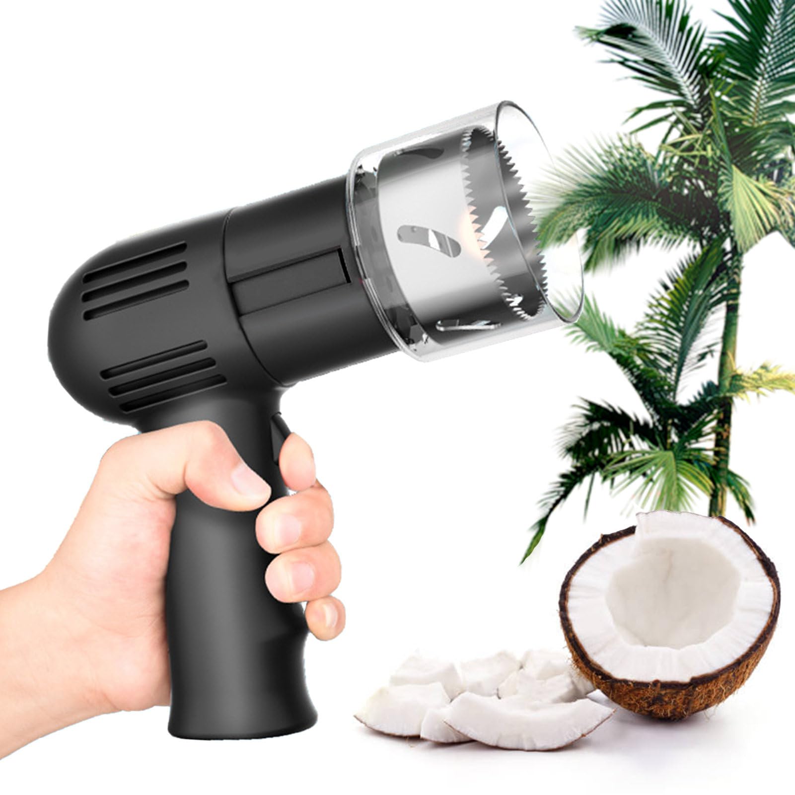 Electric Coconut Opening Machine For Mature Coconuts,for Fruit Shops ...