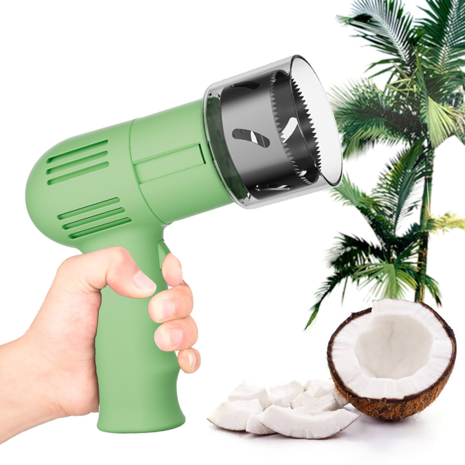 Electric Coconut Opening Machine For Mature Coconuts,for Fruit Shops ...