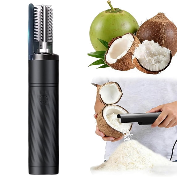 Electric Coconut Scraper, Portable Handheld Coconut Peeler & Shredder ...