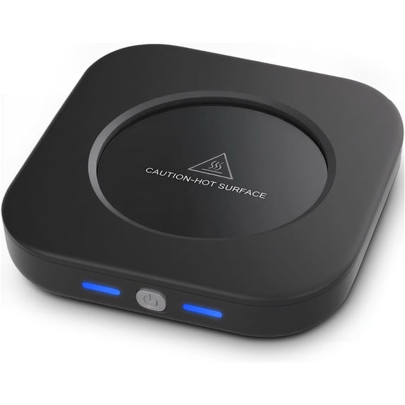 Electric Coffee Cup Warmer for Office Desk, 24W Mug Warmer Plate with ...