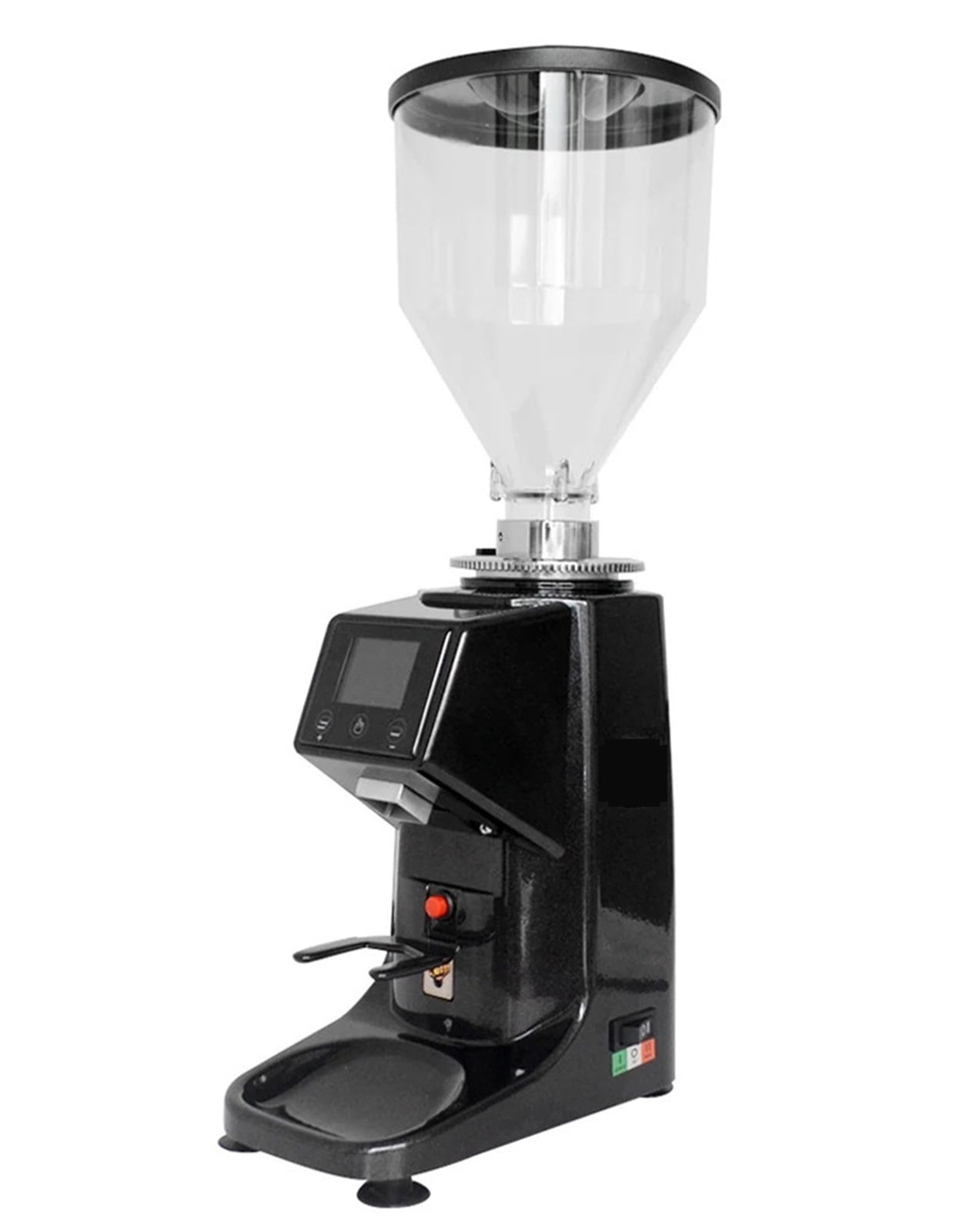 Electric Coffee Grinder 200W Espresso Coffee Grinder Flat Whetstone Coffee Grinder Touch Panel ...