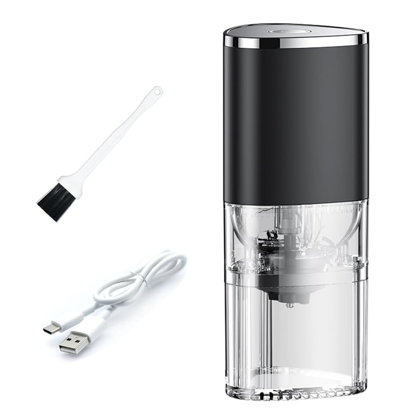 Electric Coffee Grinder Automatic Bean Mill Portable Espresso Machine ...