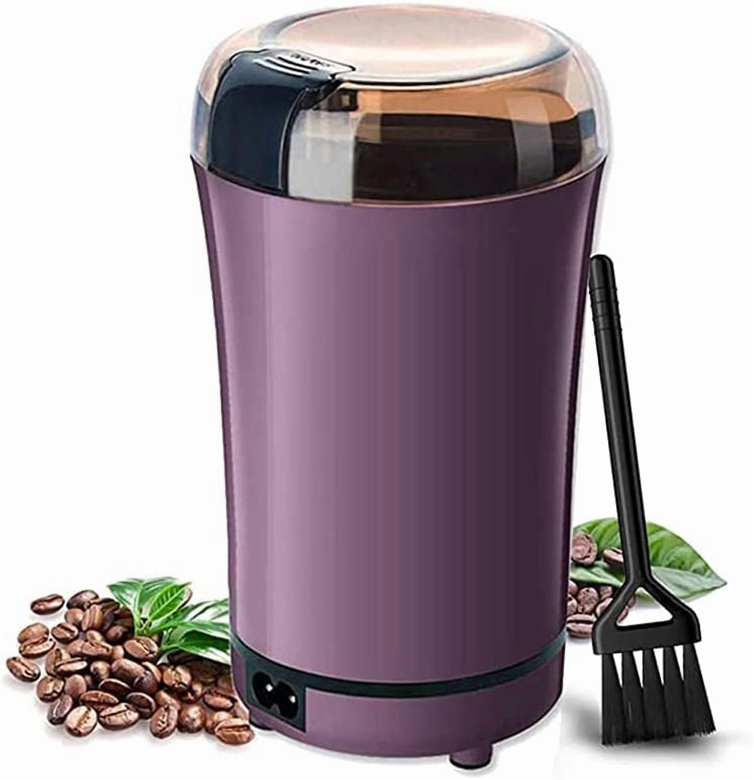 Electric Coffee Grinder, Automatic Coffee Bean Grind Mill with ...