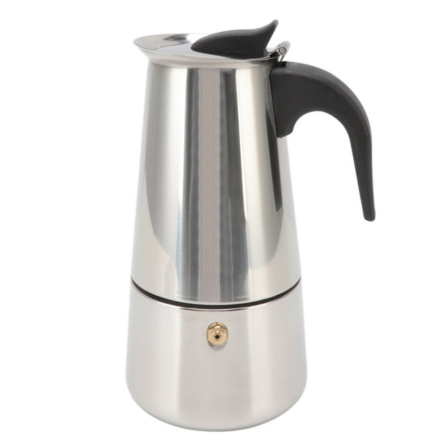 Electric Coffee Maker, Food Grade Portable Stainless Steel Moka Pot ...
