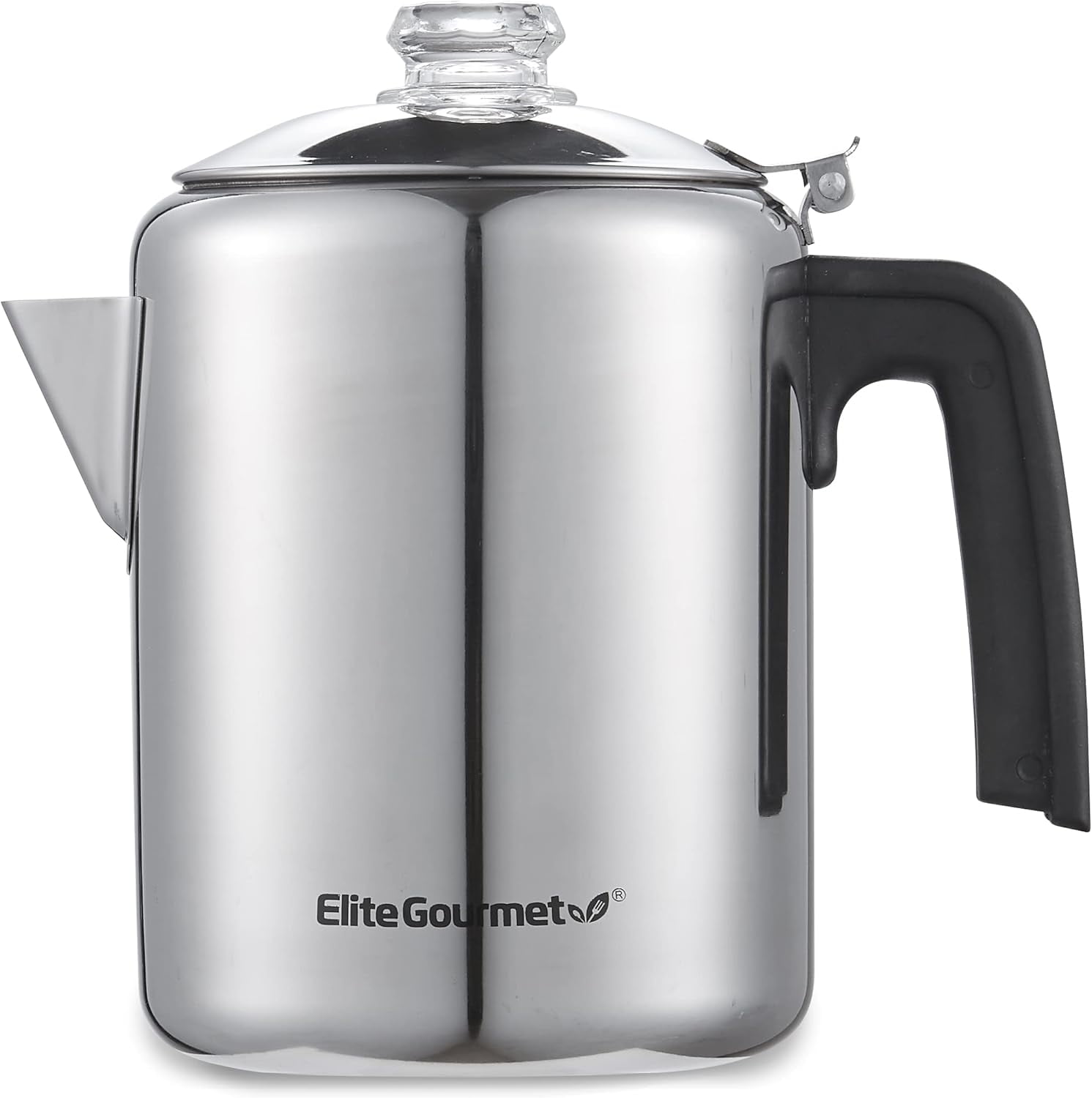 Electric Coffee Percolator, BPA Free, Keep Warm, Clear Brew Progress ...