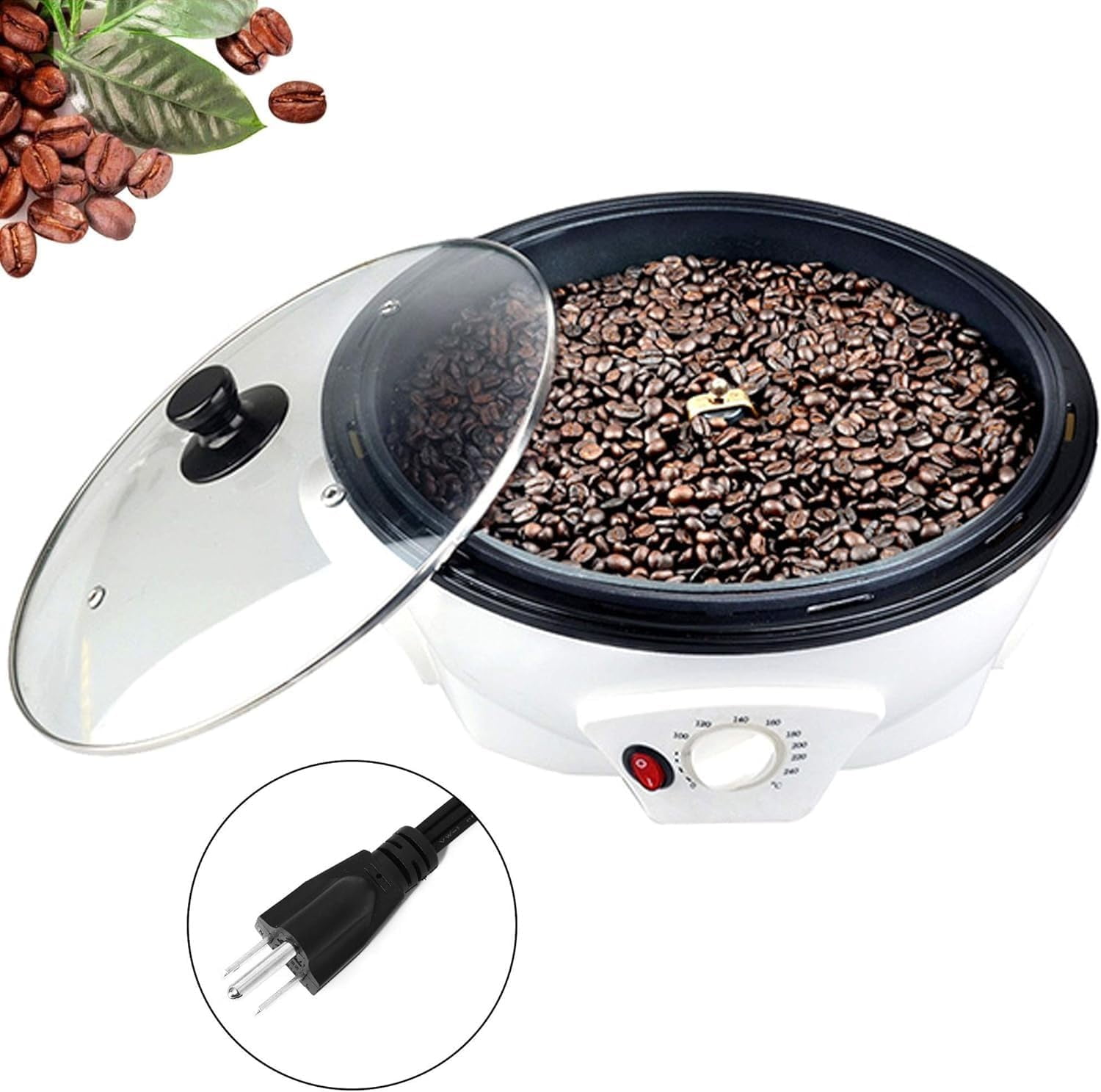 Electric Coffee Roasters,Coffee Roaster Machine for Home Use,Coffee ...