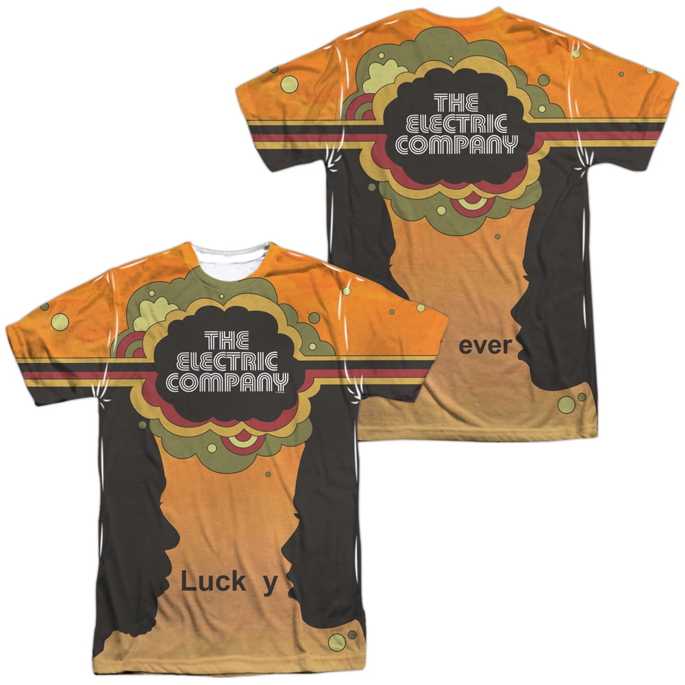 Electric Company Silhouette Blend Unisex Adult Sublimated Costume T ...