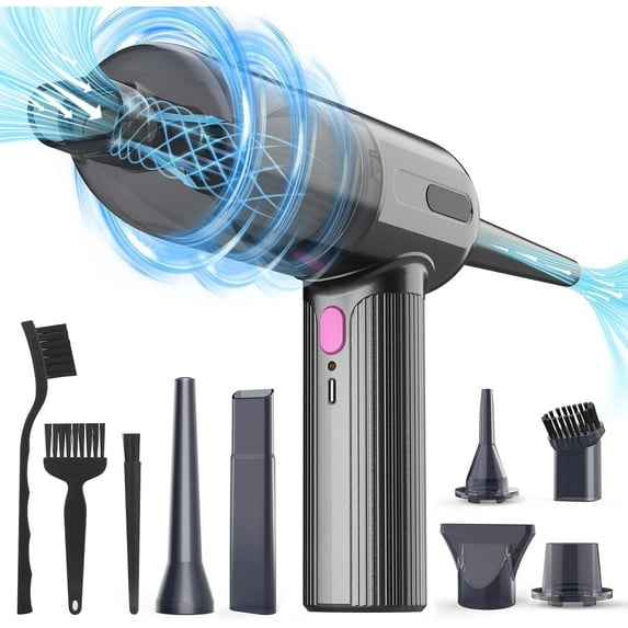 Electric Compressed Air Duster, 3-Gear Compressed Air Blower for ...