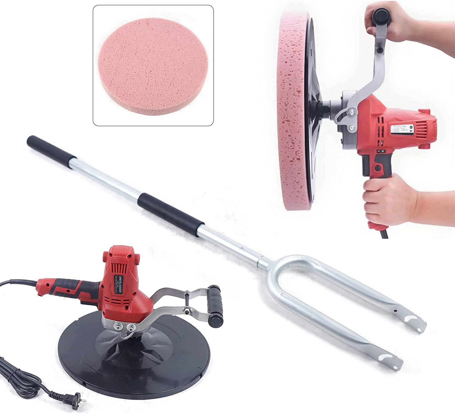 Electric Concrete Cement Mortar Trowel Wall Smoothing Polishing Machine ...