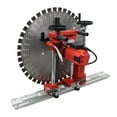 Electric Concrete Cutting Machine Quickly Disassemble Track Concrete ...