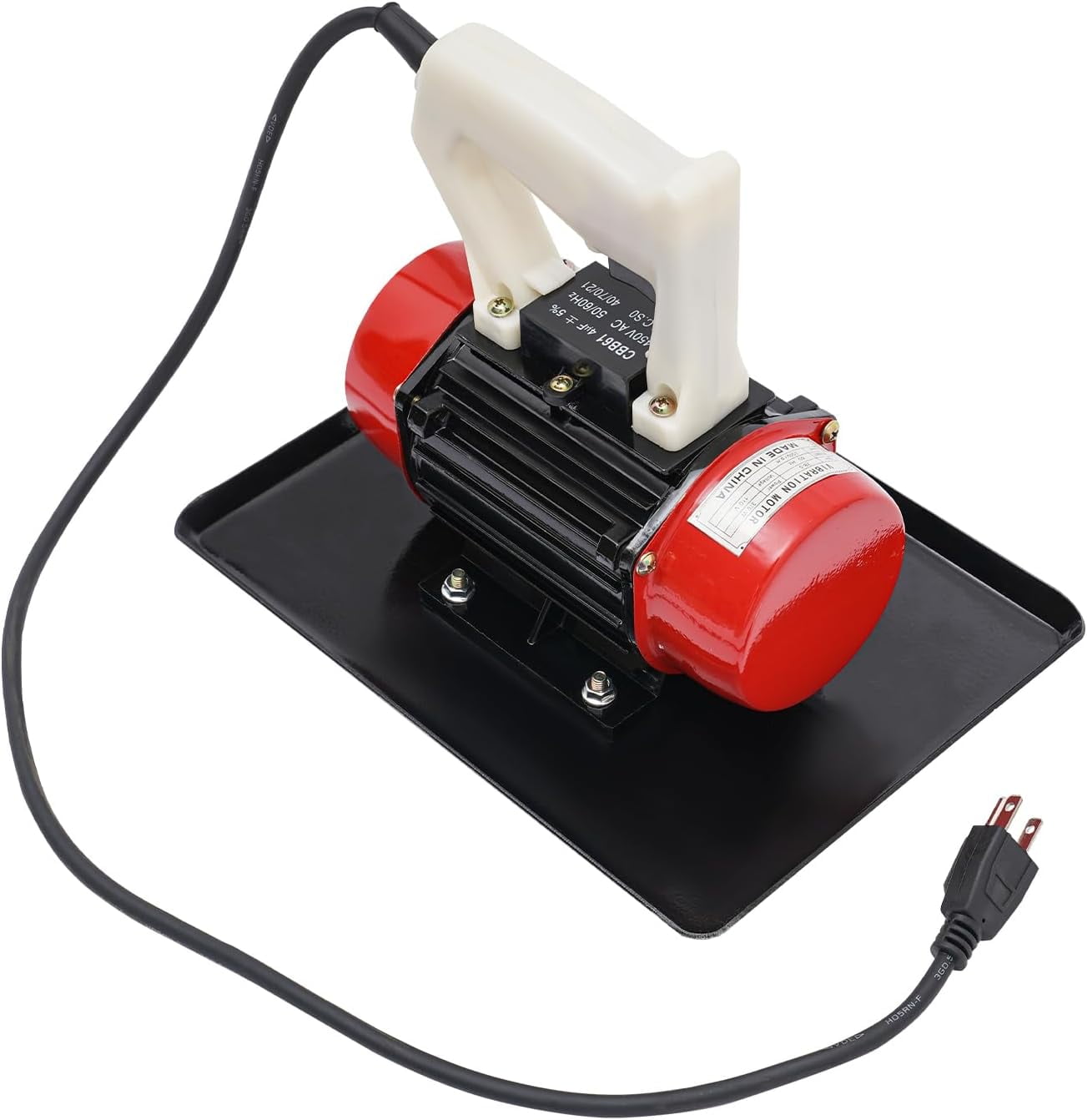 Electric Concrete Vibrator, 110V 370W Portable Cement Vibrating Machine ...