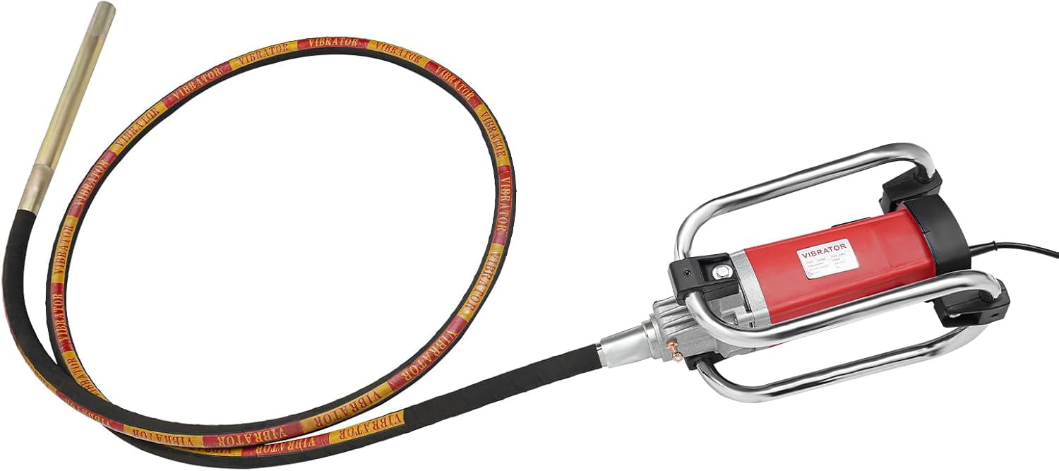 Electric Concrete Vibrator, 2000W 4300rpm Handheld Insertion Concrete ...