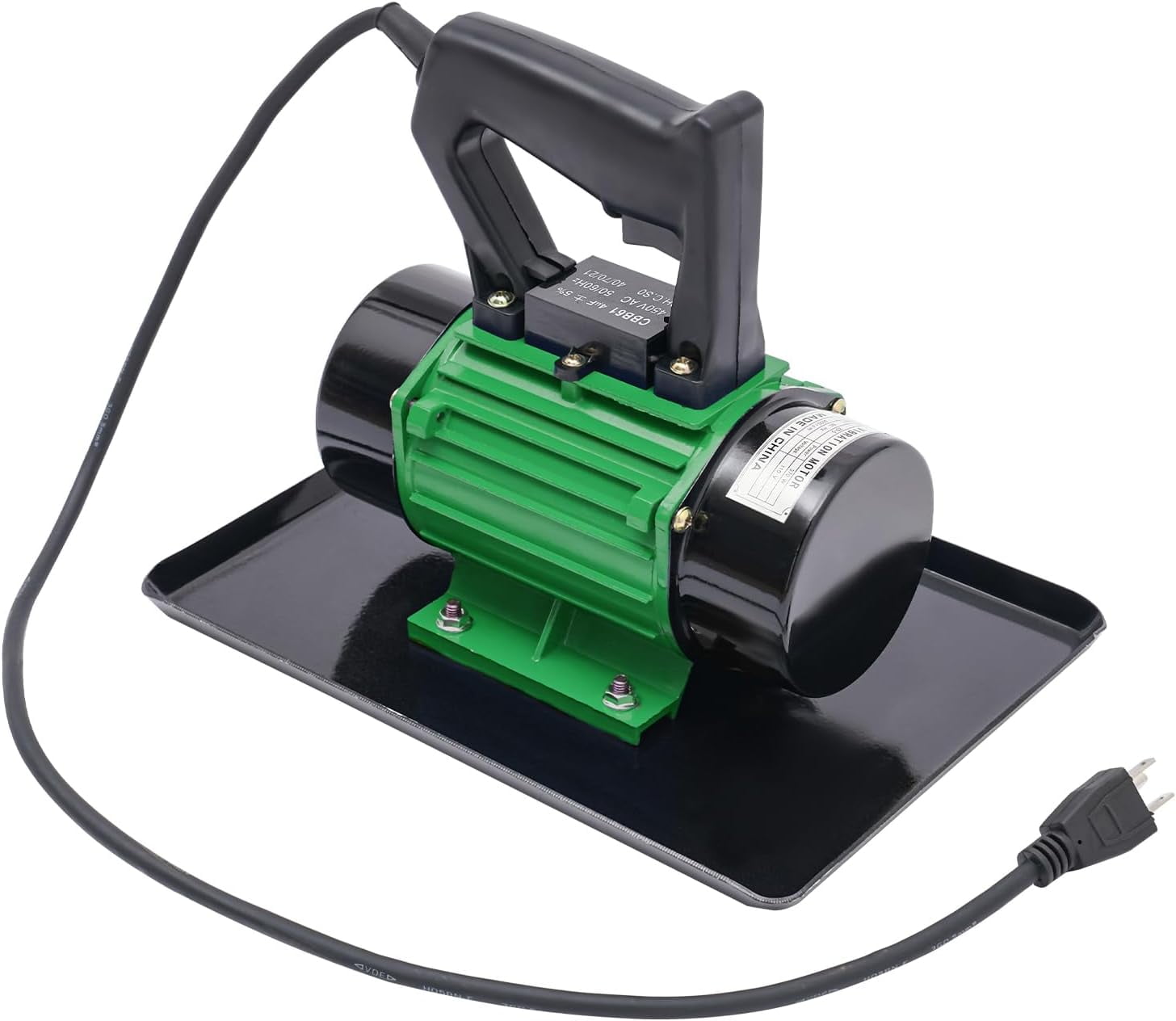 Electric Concrete Vibrator Motor, 110V 370W Handheld Table Motion ...