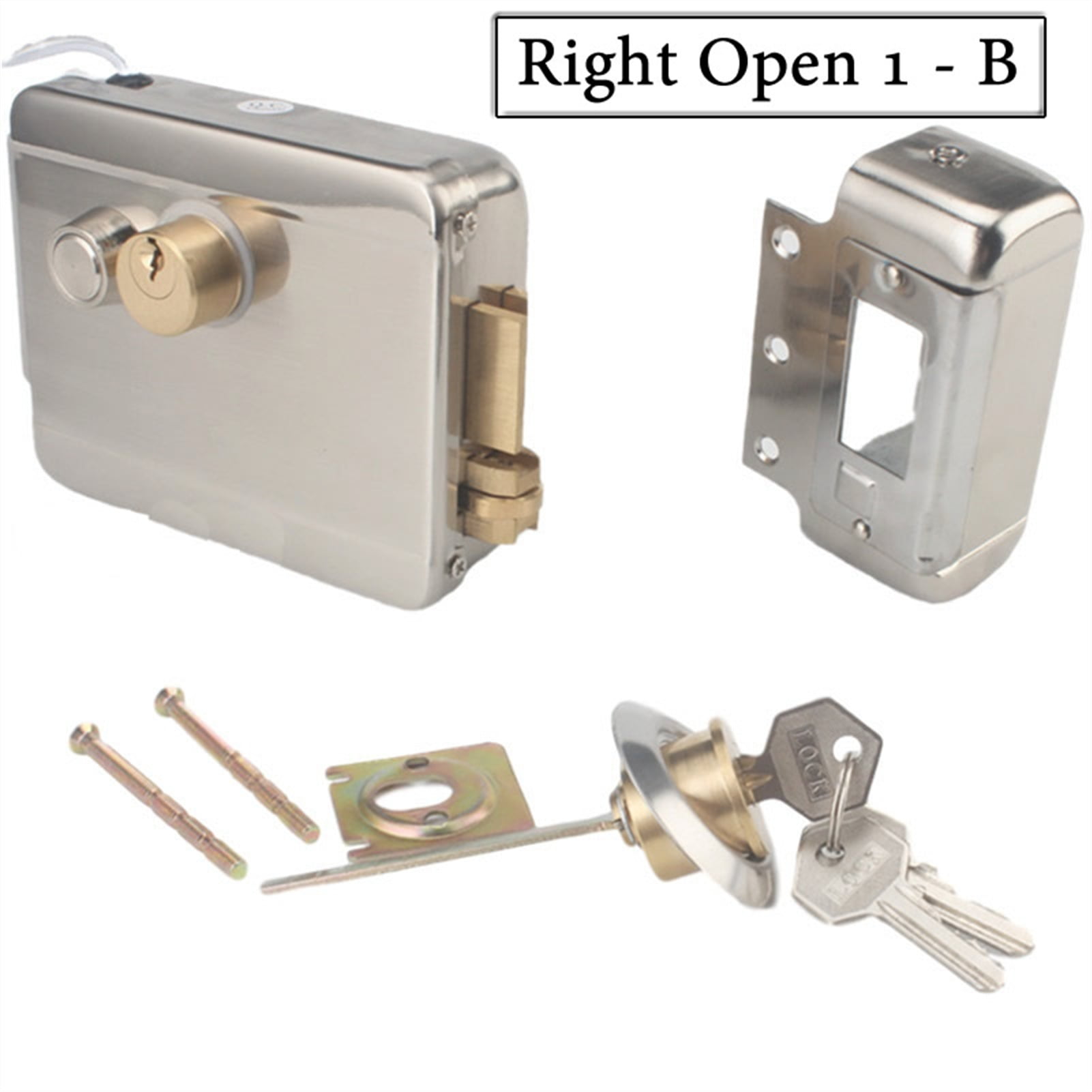 Electric Control Lock Electronic Magnetic Door Lock For 12V DC Access ...