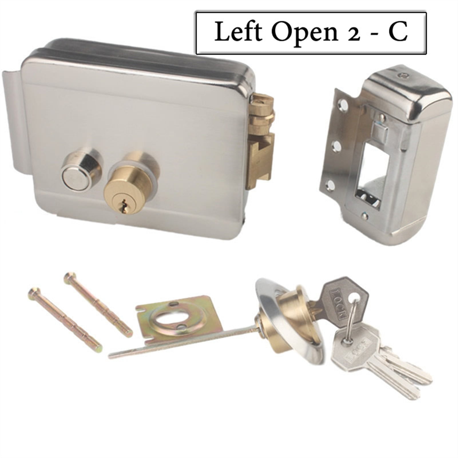 Electric Control Lock Electronic Magnetic Door Lock For 12V DC Access ...
