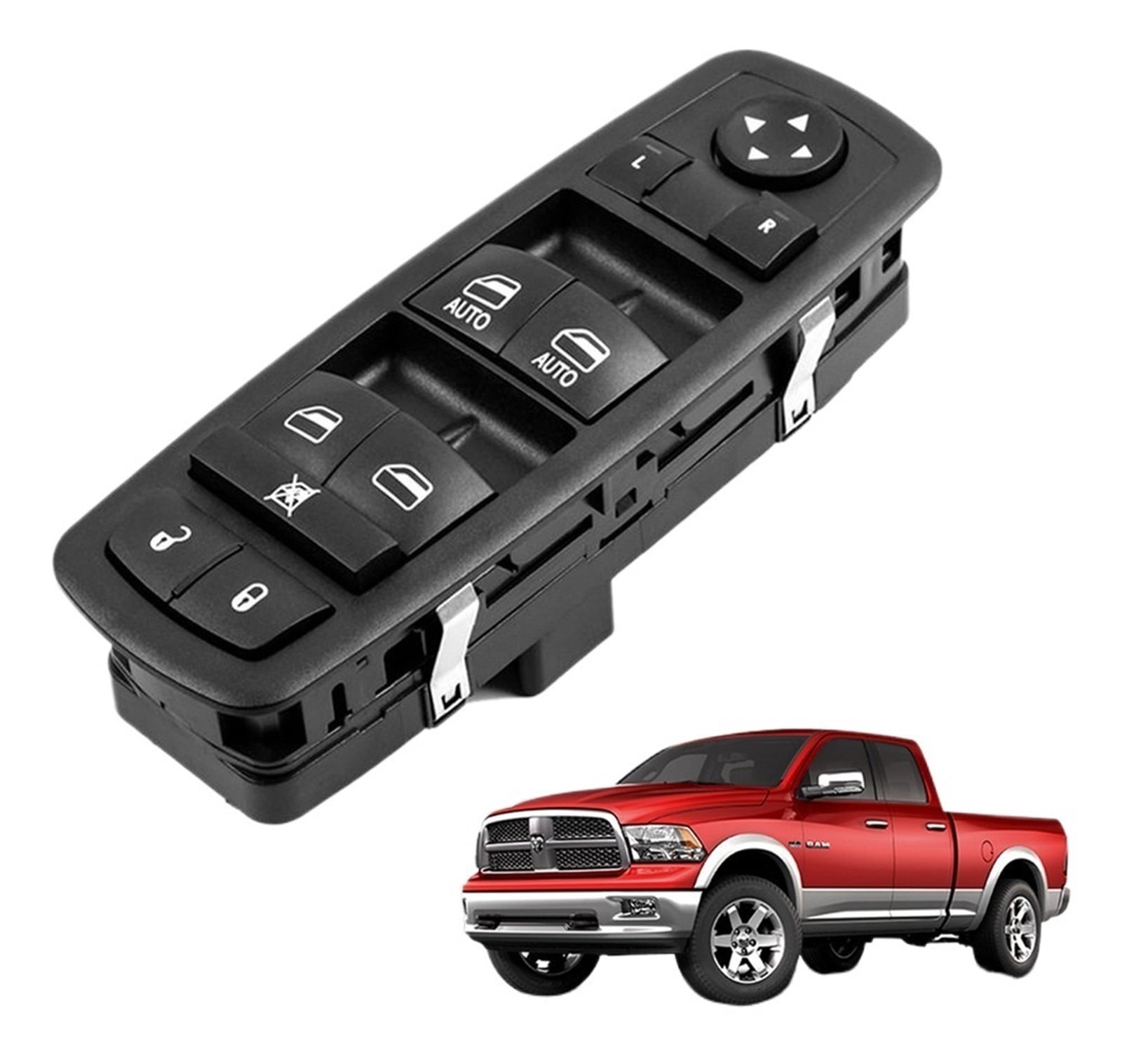 Electric Control Master Control Switch Compatible with Dodge Ram 1500 ...