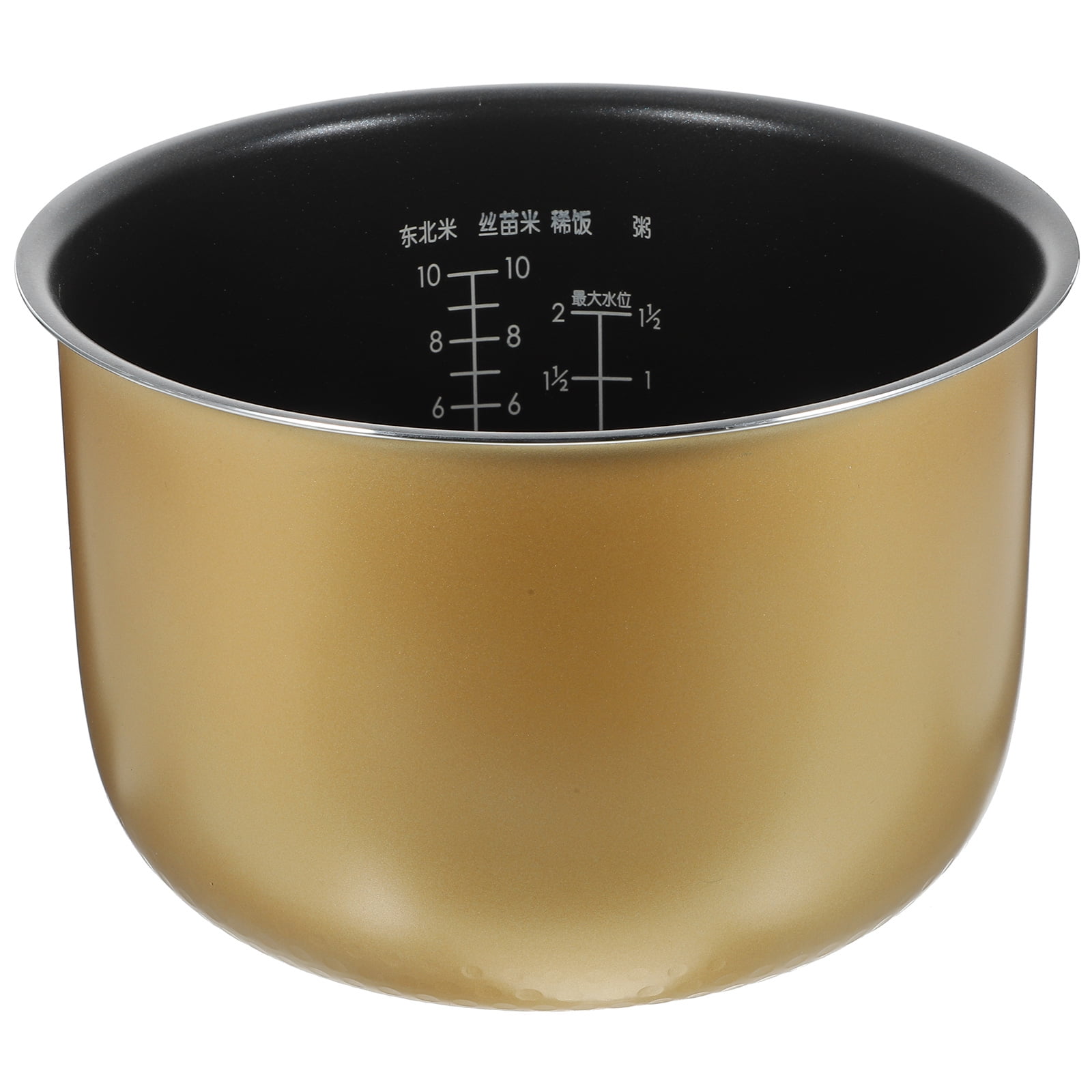 Electric Cooker Inner Pot Metal Rice Cooker Inner Pot Replacement Inner ...
