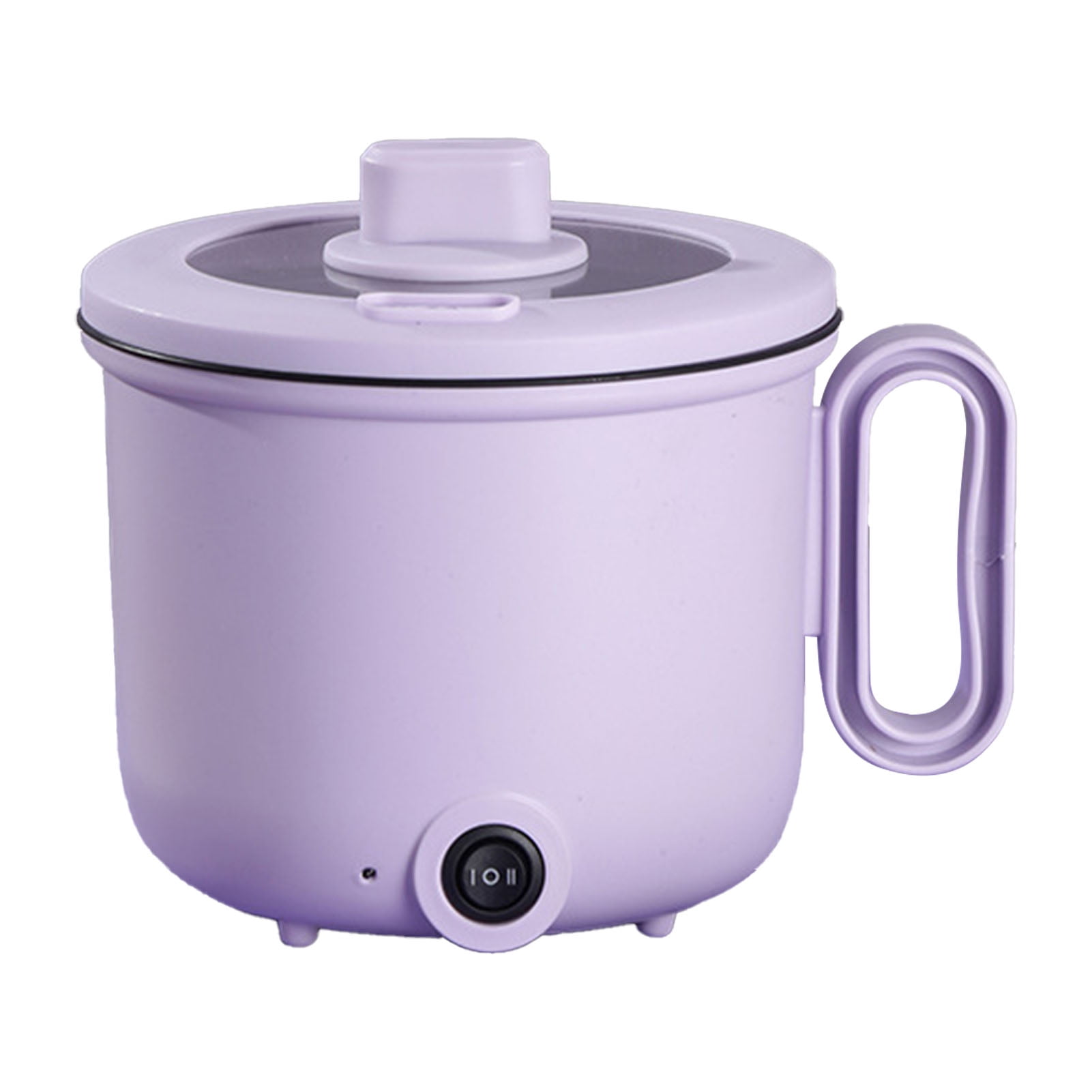 Electric Cooking Pot 1.5L Coated Anti Scald Handle Clear Lid ...