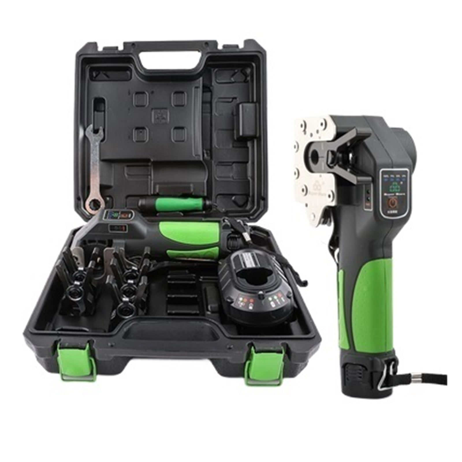 Electric Copper Flare Tool Cordless, ST-E900A Manual/Automatic Lithium ...