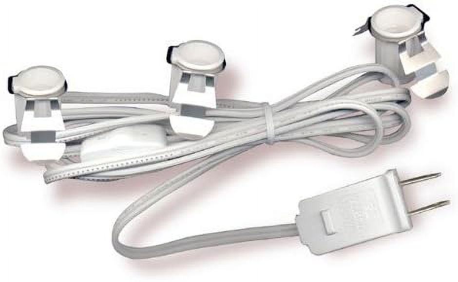 Electric Cord Set Has Three Clip-In Sockets, A Switch And A Safety ...