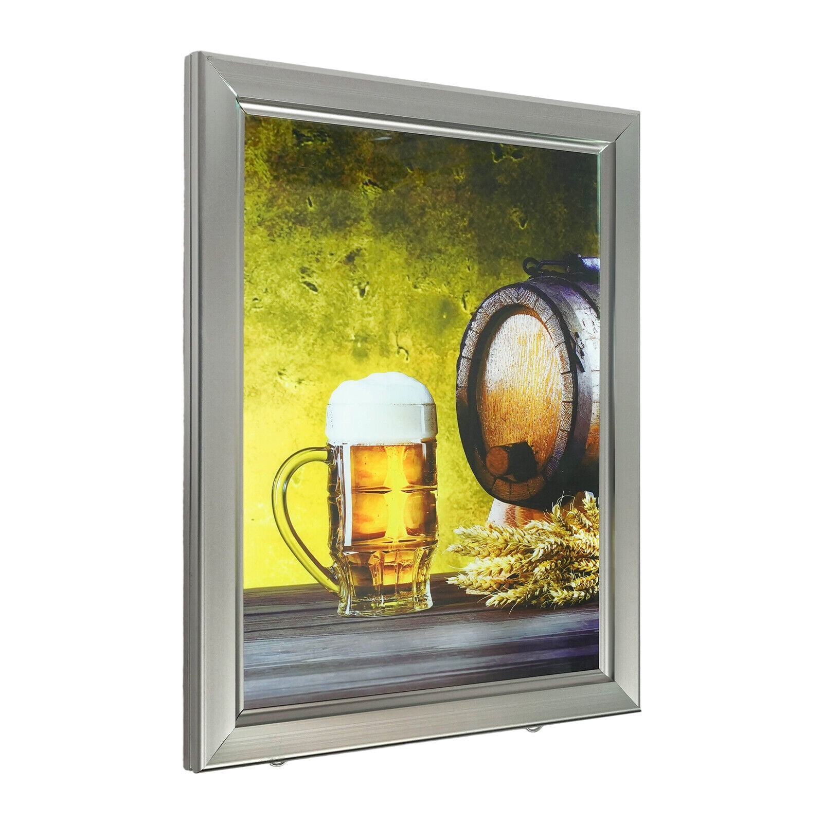 Electric Corded Wall-Mounted LED Poster Frame Advertising Sign Holder ...