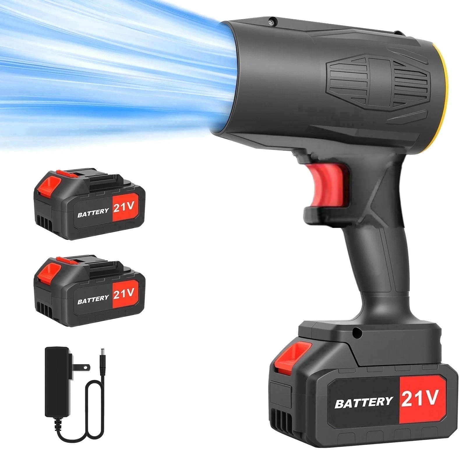 Electric Cordless Leaf Blower - High pressure jet blower - Heavy duty ...