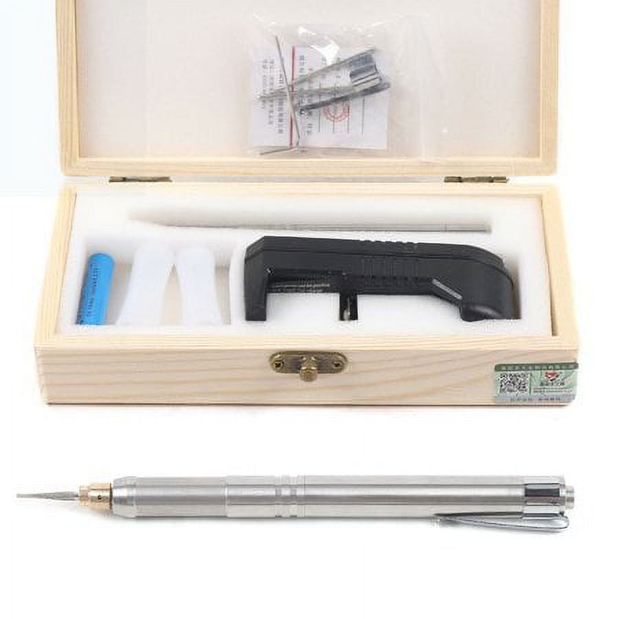 Electric Cordless Micro Engraver Pen Engraving Tool Kit Mini Metal ...